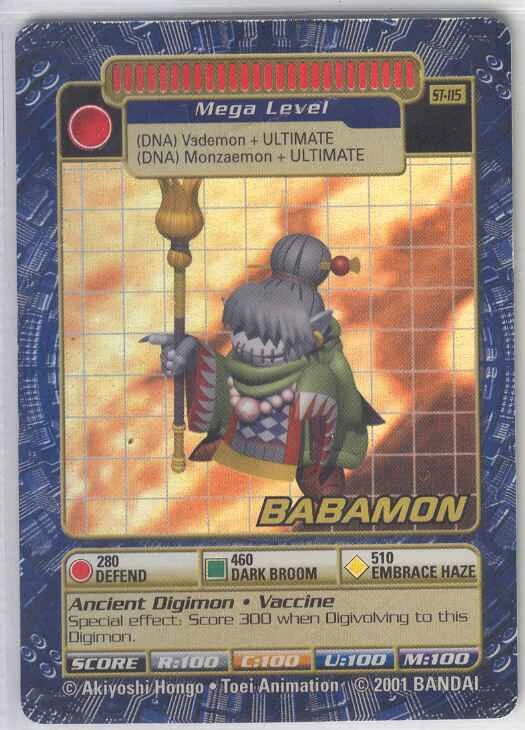 Card:Babamon | DigimonWiki | Fandom