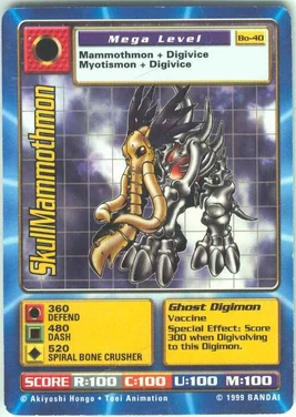 Card:SkullMammothmon | DigimonWiki | Fandom