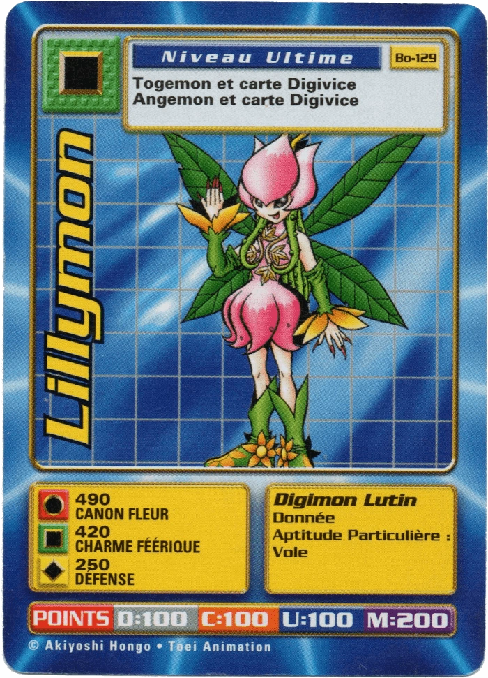 Lillymon Card