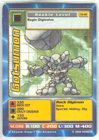 Card:Gotsumon | DigimonWiki | Fandom