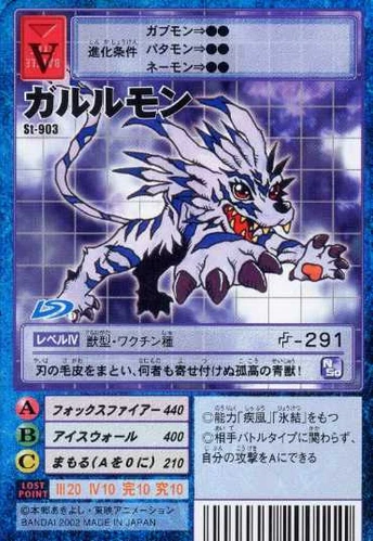 Card:Garurumon | DigimonWiki | Fandom