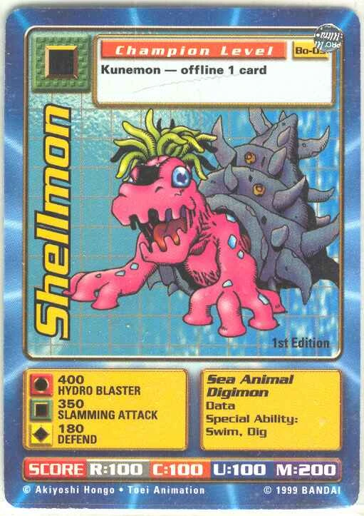 Card:Shellmon | DigimonWiki | Fandom