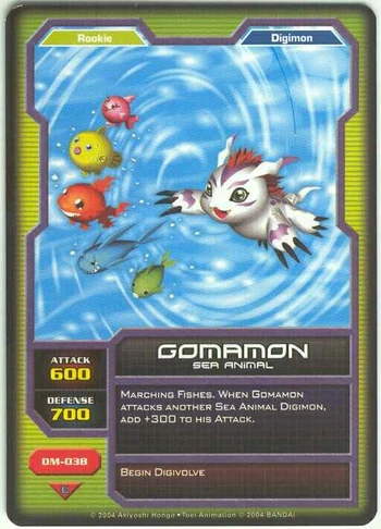 Card:Gomamon | DigimonWiki | Fandom