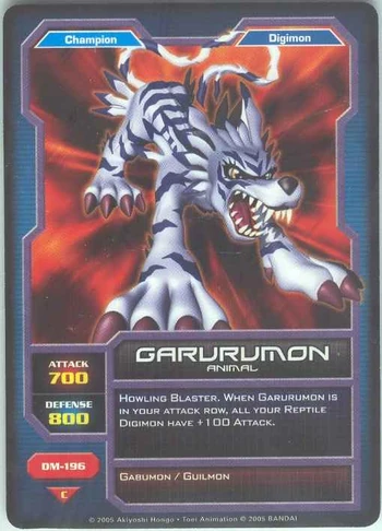 Card:Garurumon | DigimonWiki | Fandom