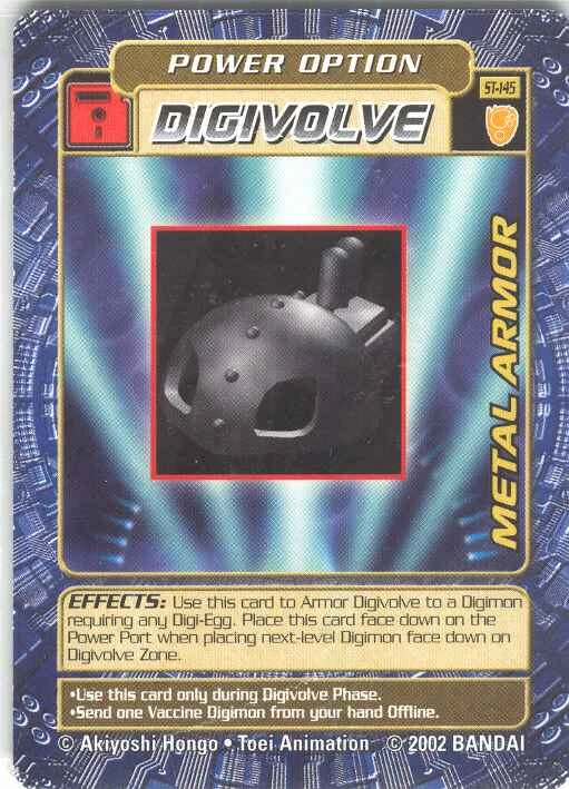 Card:Metal Armor | DigimonWiki | Fandom
