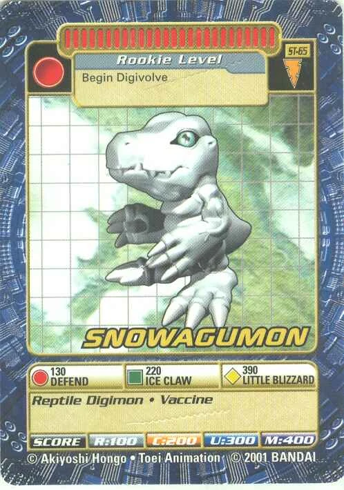 Card:SnowAgumon | DigimonWiki | Fandom