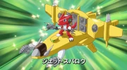 Shoutmon + Jet Sparrow | Digimon вики | Fandom