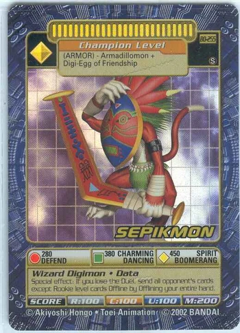 Card:Sepikmon | DigimonWiki | Fandom