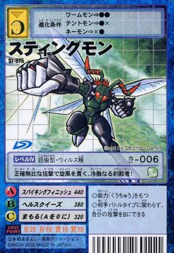 Card:Stingmon | DigimonWiki | Fandom