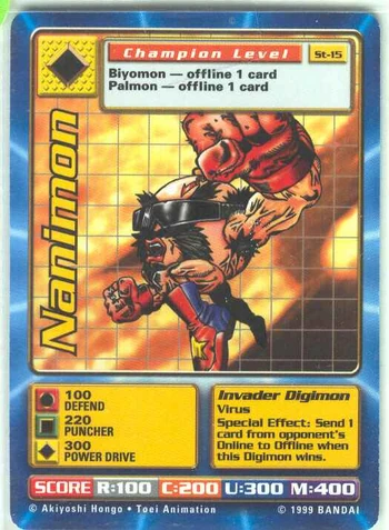 Card:Nanimon | DigimonWiki | Fandom