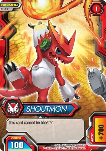 Card:Shoutmon | DigimonWiki | Fandom