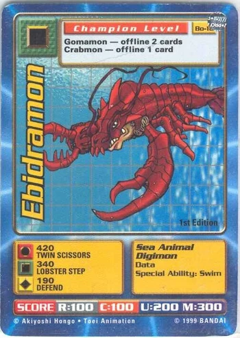 Card:Ebidramon | DigimonWiki | Fandom