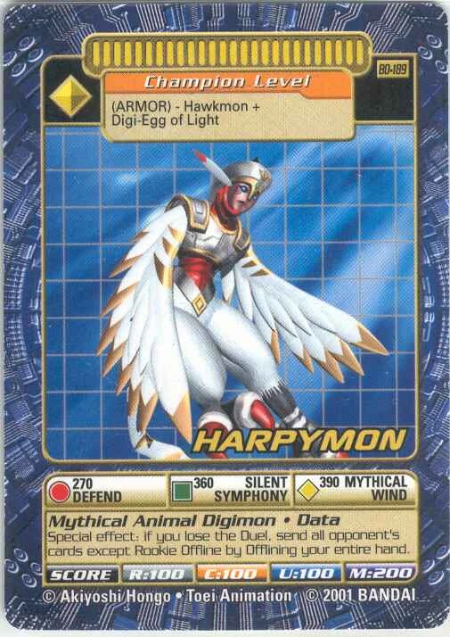 Card:Harpymon | DigimonWiki | Fandom