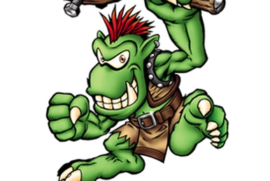 Ogremon Evolution Chart