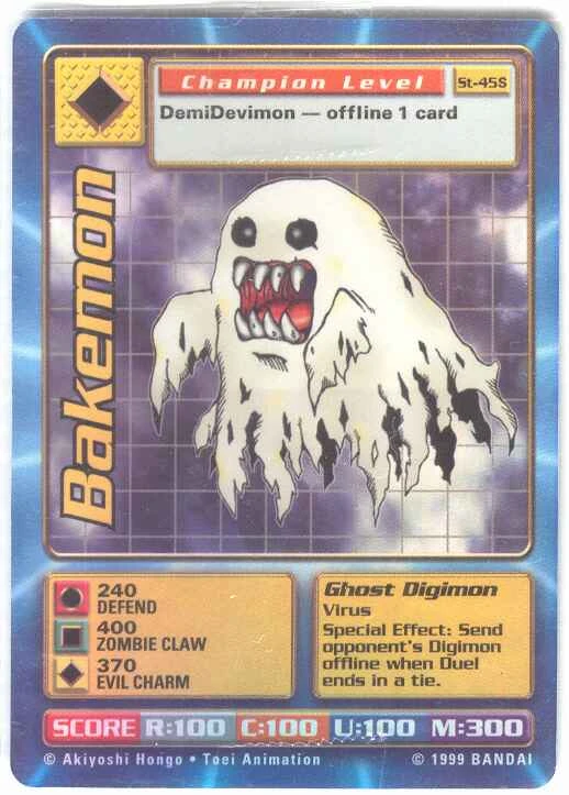 Card:Bakemon | DigimonWiki | Fandom