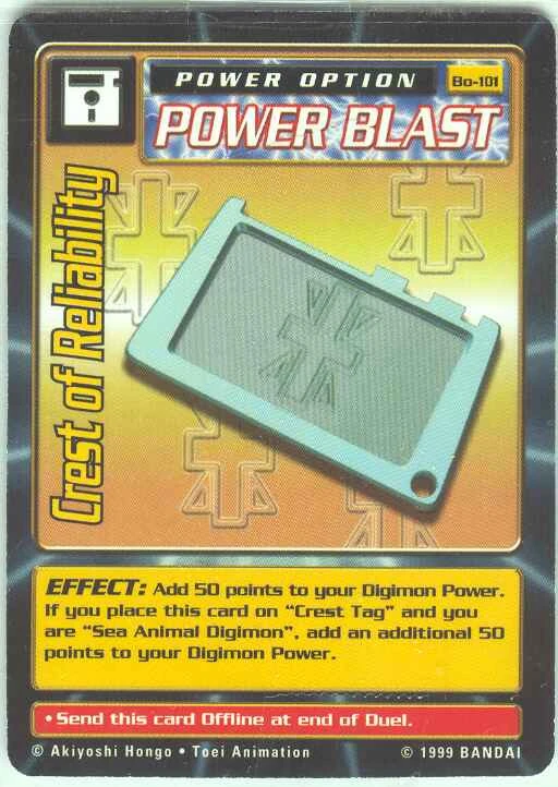 Card:Crest of Reliability | DigimonWiki | Fandom