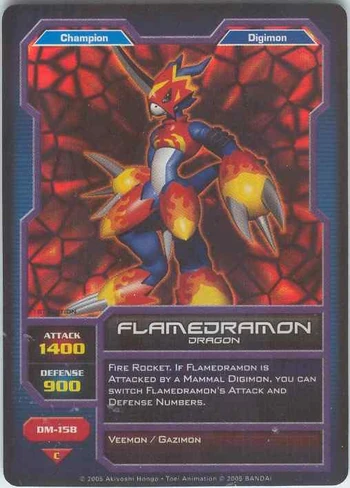 Card:Flamedramon | DigimonWiki | Fandom