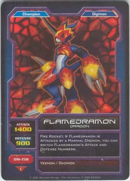 Flamedramon Card