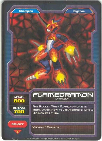 Card:Flamedramon | DigimonWiki | Fandom