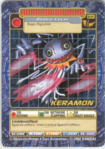 Card:Keramon | DigimonWiki | Fandom