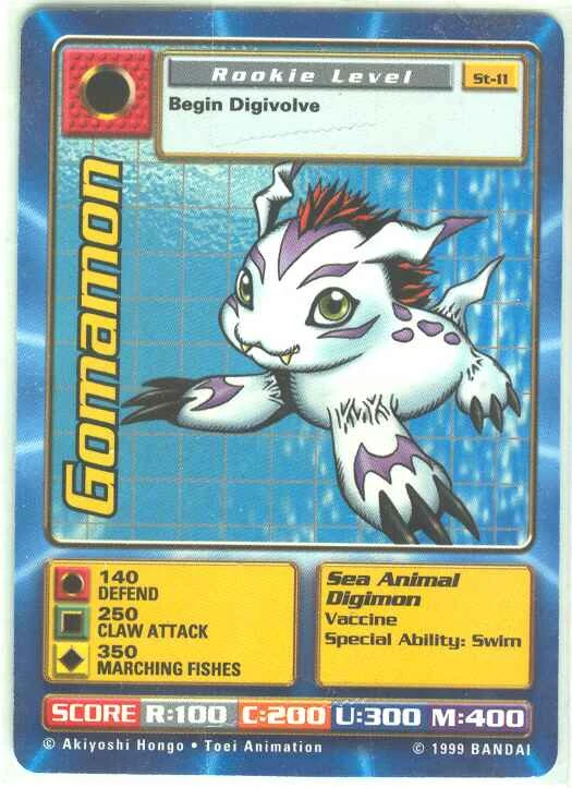 Card:Gomamon | DigimonWiki | Fandom