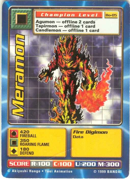 Card:Meramon | DigimonWiki | Fandom