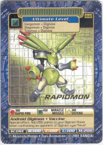Card:Rapidmon | DigimonWiki | Fandom