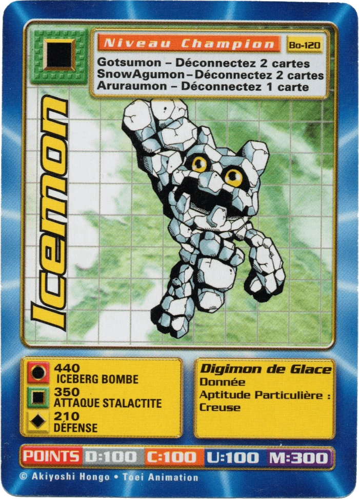Card:Icemon | DigimonWiki | Fandom
