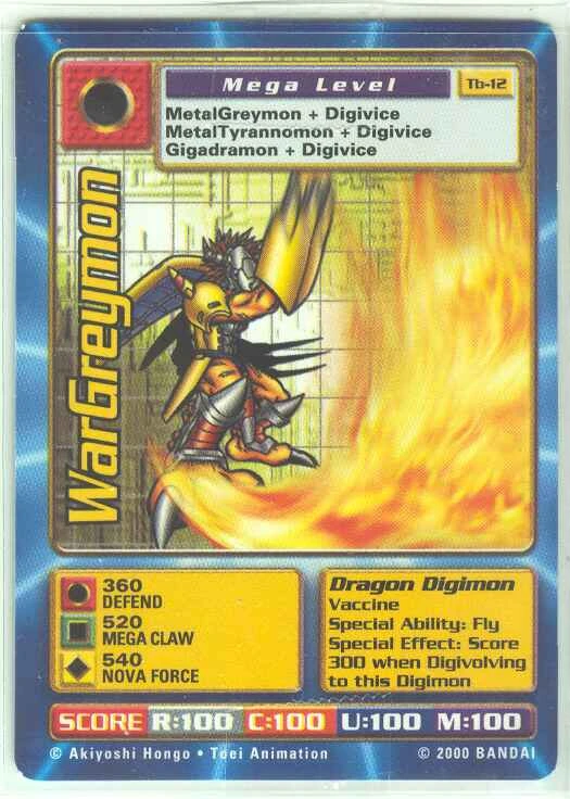 Wargreymon Terra Force