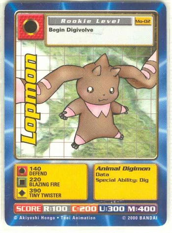 Card:Lopmon | DigimonWiki | Fandom