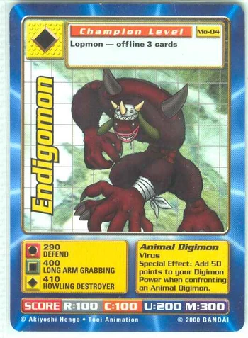 Card:Endigomon | DigimonWiki | Fandom
