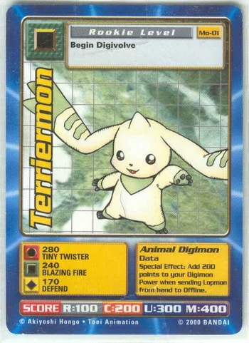 Card:Terriermon | DigimonWiki | Fandom