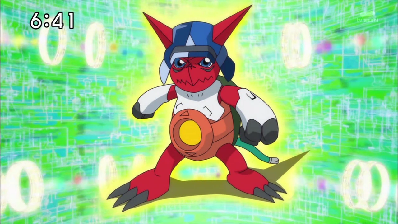 Digimon Shoutmon Evolution