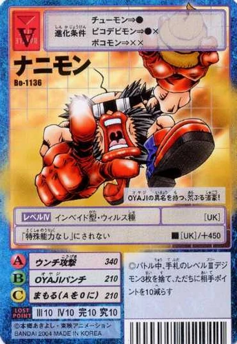 Card:Nanimon | DigimonWiki | Fandom