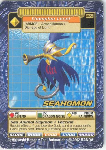 Card:Seahomon | DigimonWiki | Fandom