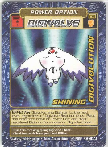 Card:Shining Digivolution | DigimonWiki | Fandom