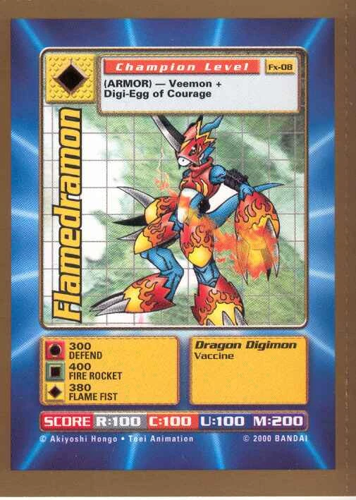 Digimon Flamedramon Egg