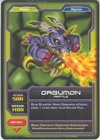 Card:Gabumon | DigimonWiki | Fandom