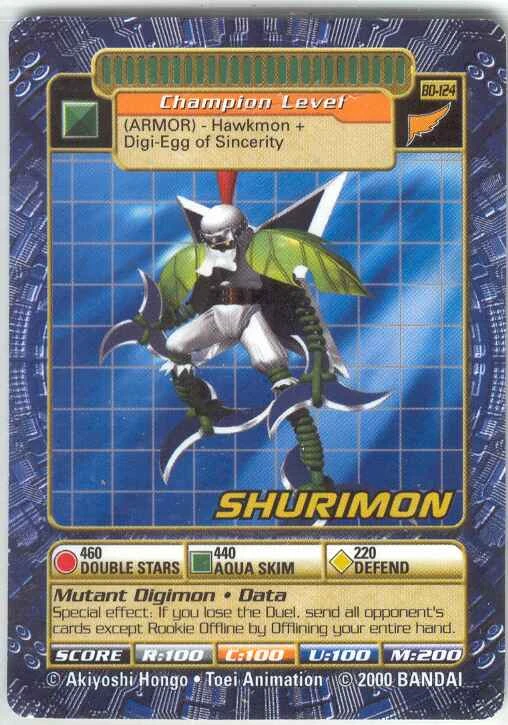 Card:Shurimon | DigimonWiki | Fandom