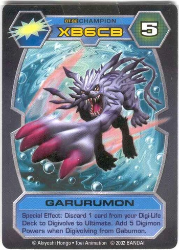 Card:Garurumon | DigimonWiki | Fandom