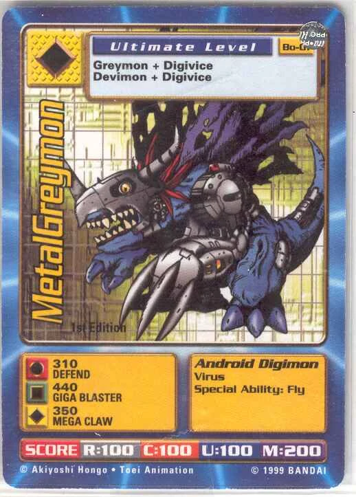 Card:MetalGreymon | DigimonWiki | Fandom