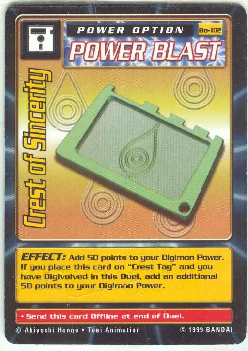 Card:Crest of Sincerity | DigimonWiki | Fandom