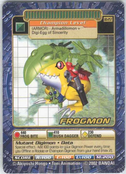 Card:Frogmon | DigimonWiki | Fandom