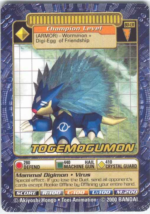 Card:Togemogumon | DigimonWiki | Fandom