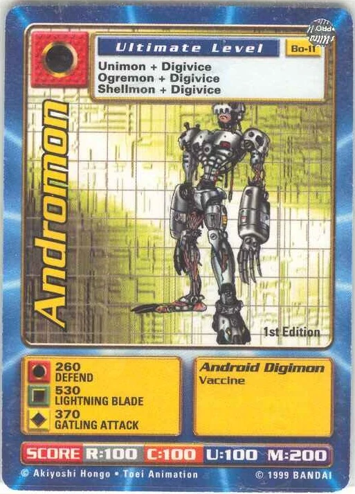 Card:Andromon | DigimonWiki | Fandom