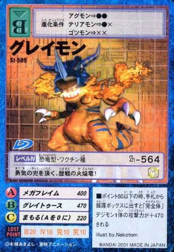 Card:Greymon | DigimonWiki | Fandom