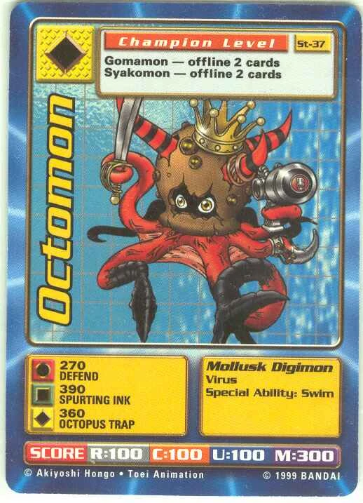 Card:Octomon | DigimonWiki | Fandom