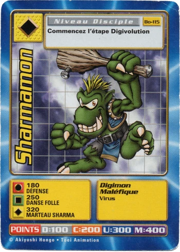 Card:Sharmamon | DigimonWiki | Fandom