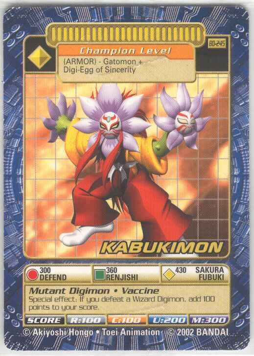 Card:Kabukimon | DigimonWiki | Fandom