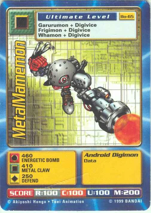Card:MetalMamemon | DigimonWiki | Fandom